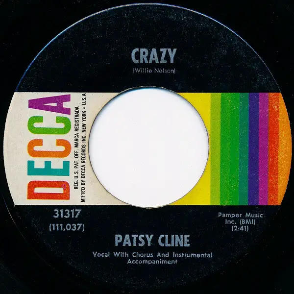 #2 Patsy Cline - Crazy