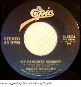 Merle Haggard - My Favorite Memory