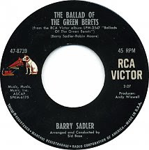 Sgt Barry Sadler - Ballad of the Green Berets