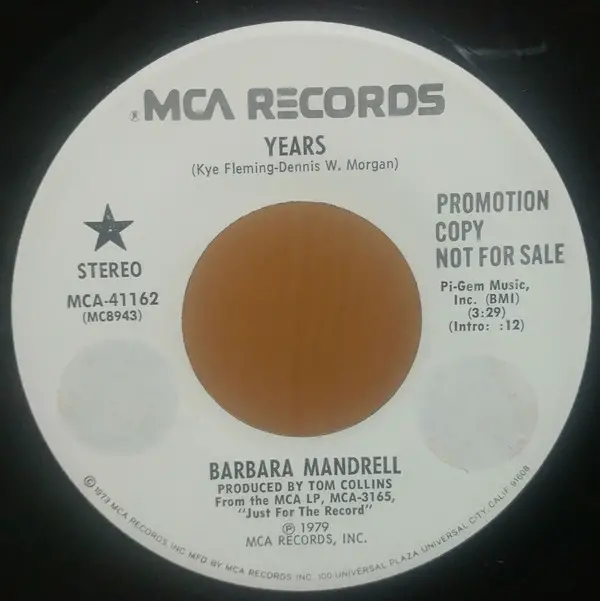 Barbara Mandrell - Years