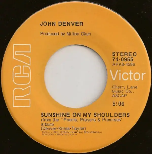 John Denver - Sunshine On My Shoulders