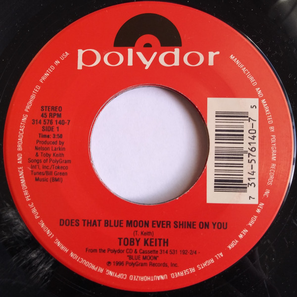 Toby Keith - Does That Blue Moon Ever Shine On You