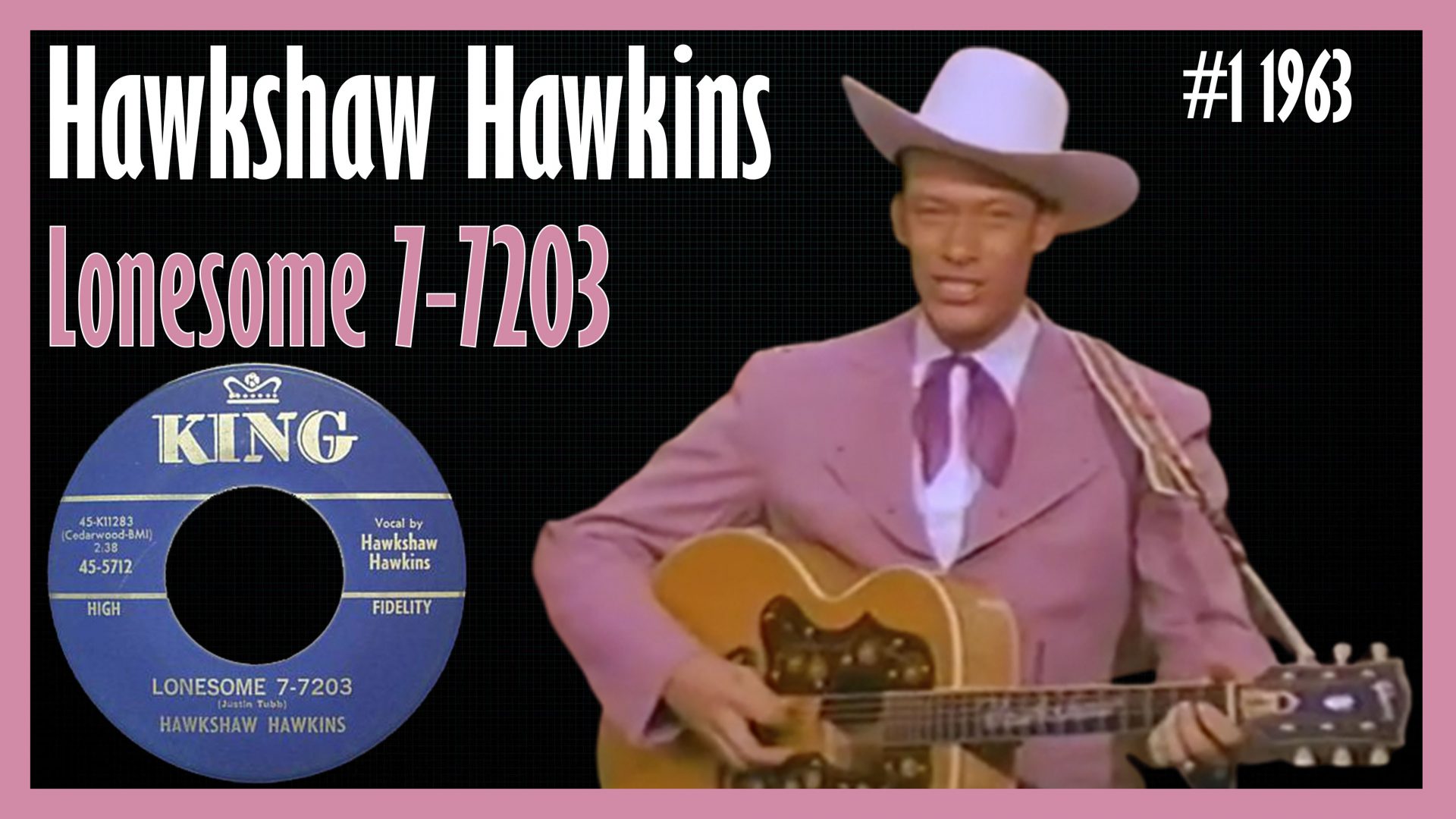 Hawkshaw Hawkins - Lonesome 7-7203