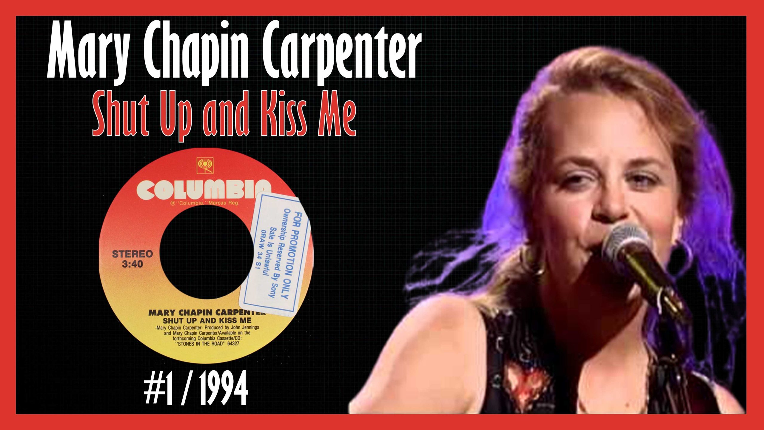 Mary Chapin Carpenter - Shut Up and Kiss Me