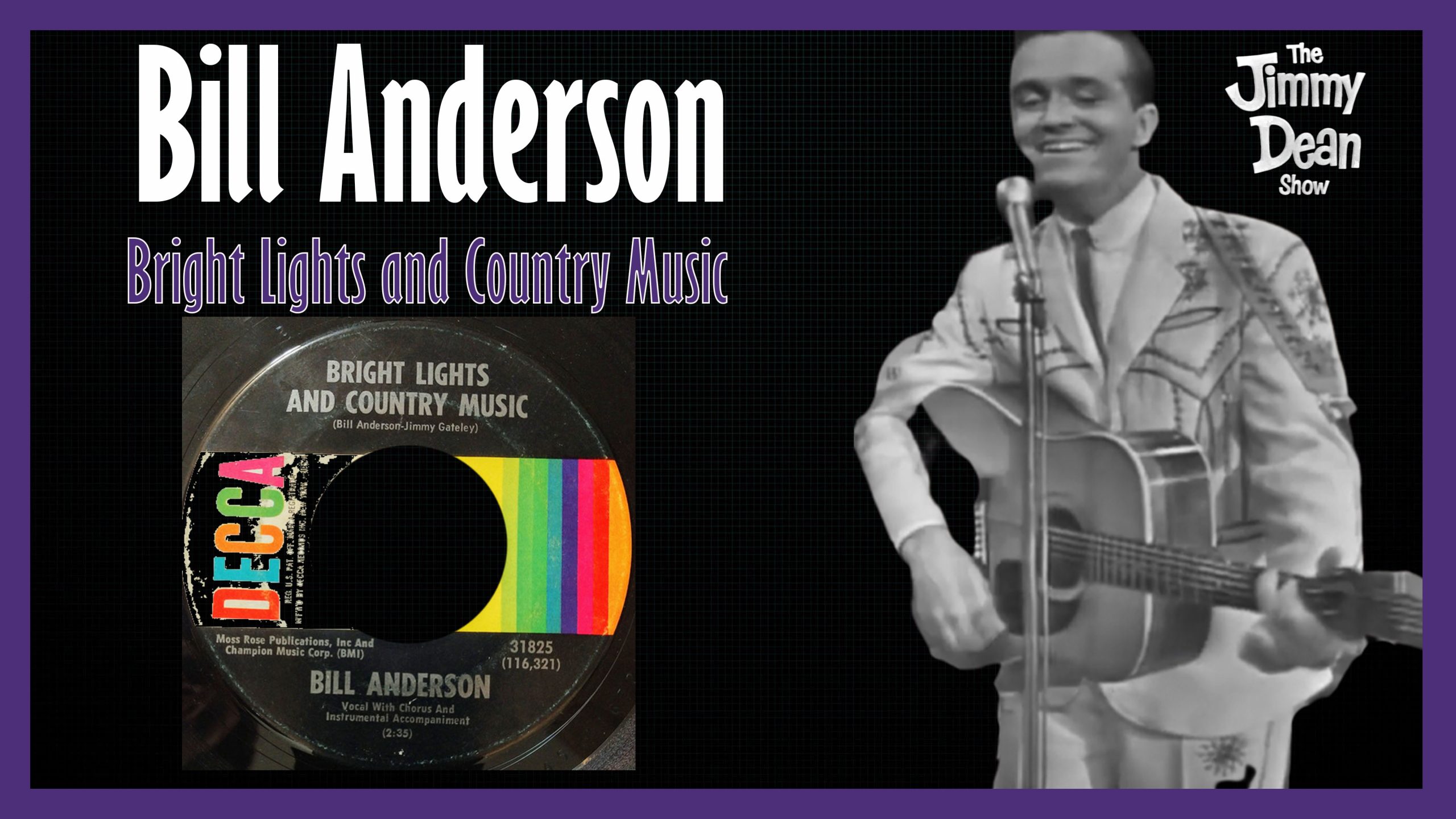 Bill Anderson - Bright Lights and Country Music
