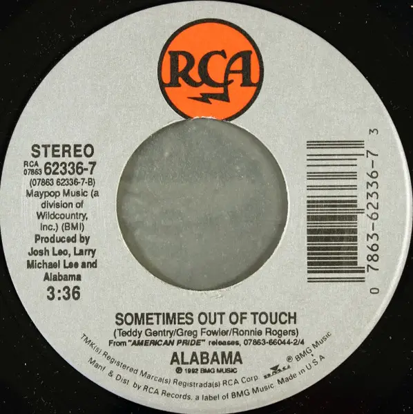 Alabama - I'm in a Hurry (And Don't Know Why)