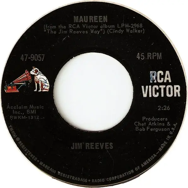 Jim Reeves - I Won't Come In While He's There