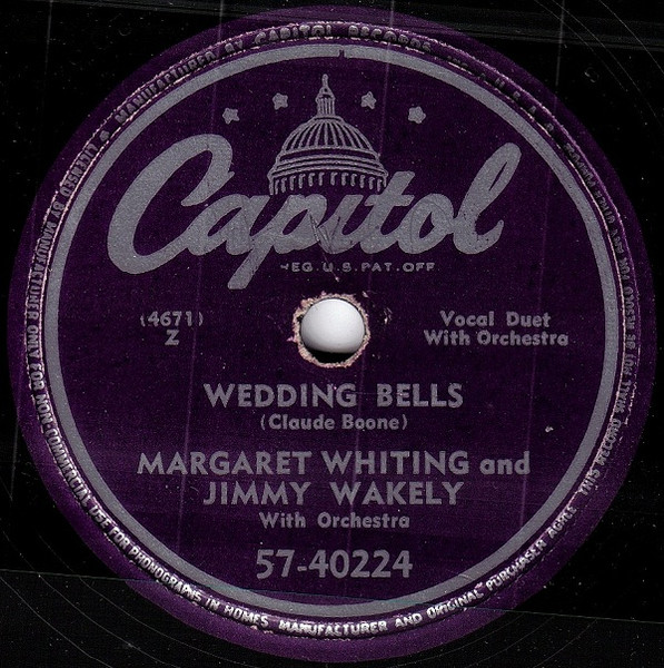 Margaret Whiting and Jimmy Wakely - Slippin' Around