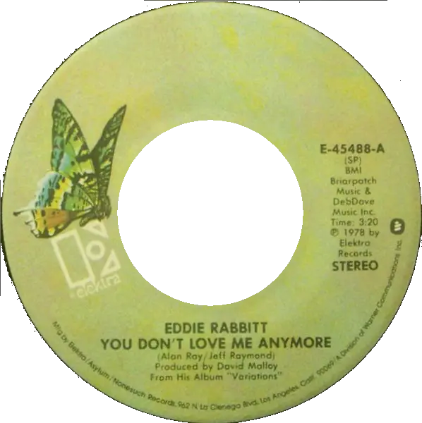 Eddie Rabbitt - You Don't Love Me Anymore