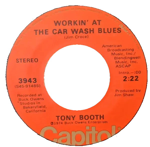 Tony Booth - Workin' at the Car Wash Blues
