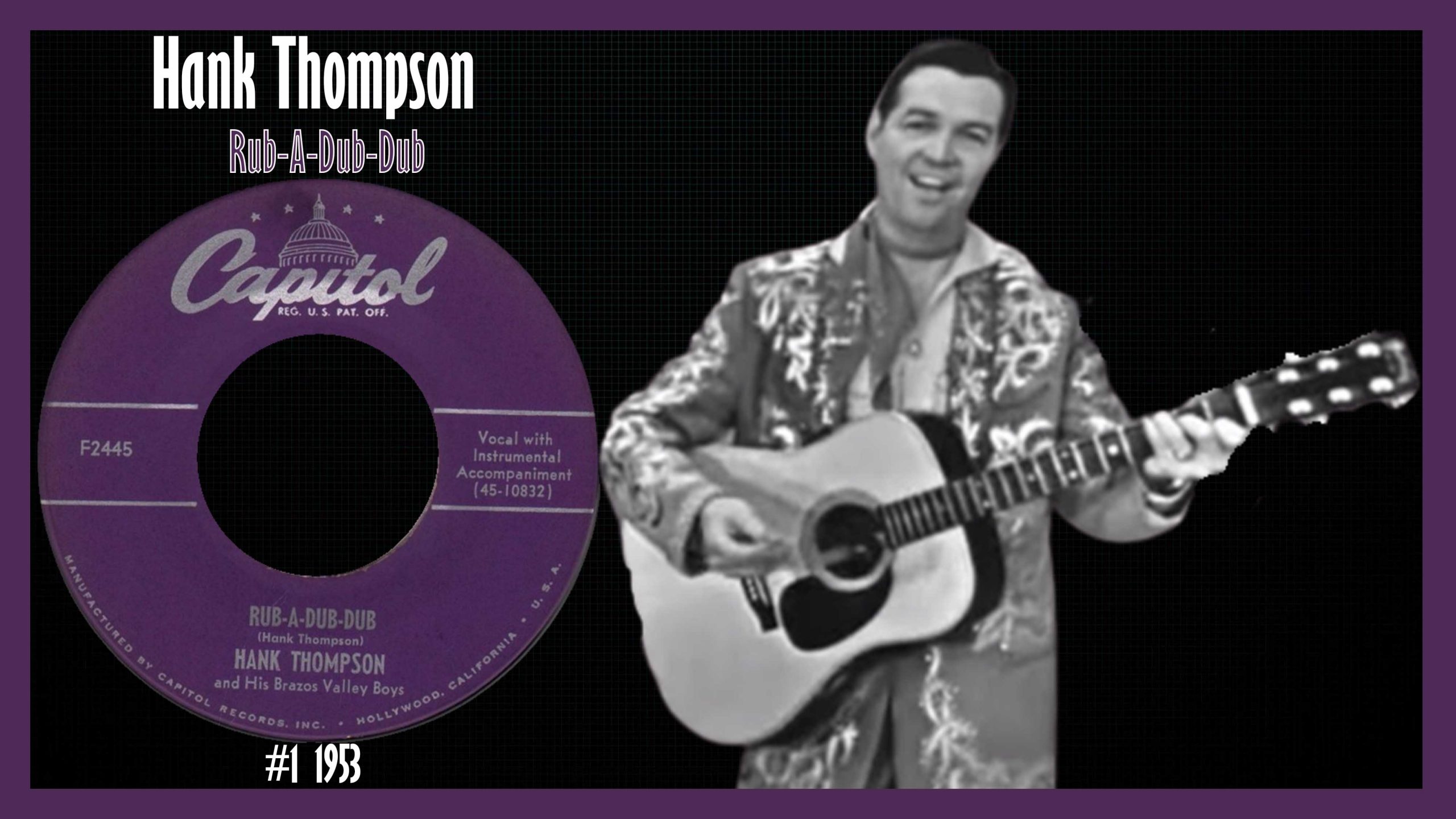 Hank Thompson - Rub-A-Dub-Dub