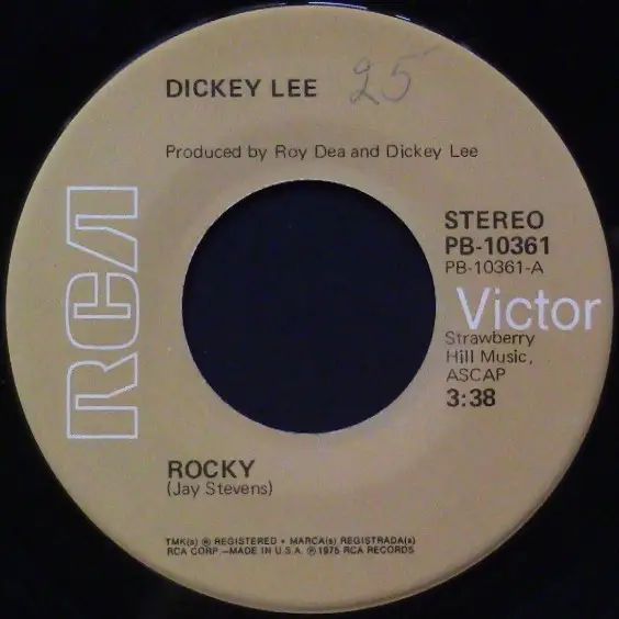 Dickey Lee - Rocky: The Classic Country Hit of the 70s