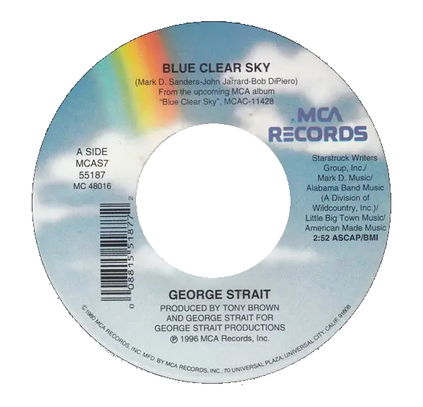 George Strait - Blue Clear Sky: The Classic Country Hit