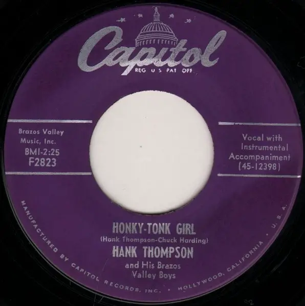Hank Thompson - Honky Tonk Girl: The Classic Country Tune