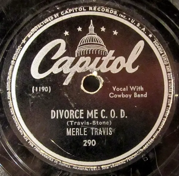 Merle Travis - Divorce Me C.O.D: A Classic Hillbilly Hit