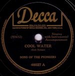 Sons Of The Pioneers - Cool Water: The Legendary Western Song