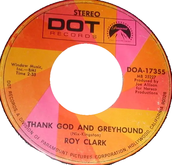 Roy Clark - Thank God and Greyhound