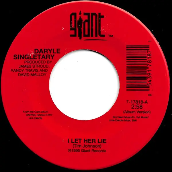 Daryle Singletary - I Let Her Lie