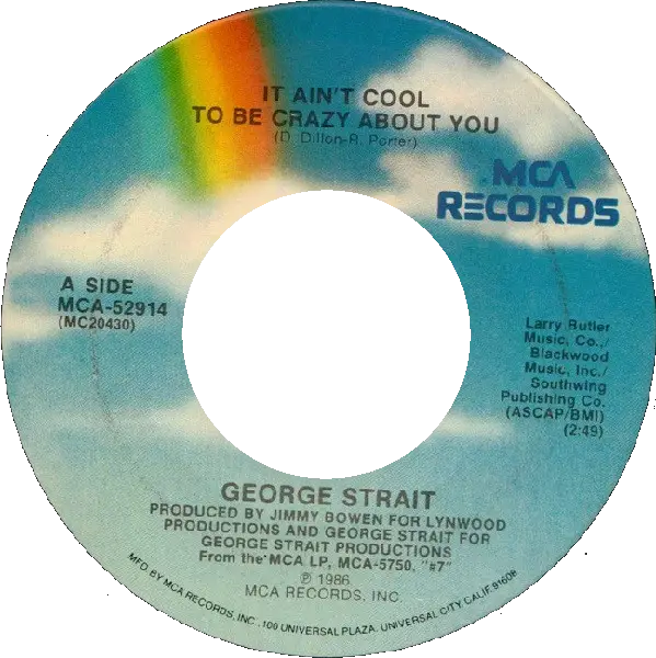 George Strait - It Ain’t Cool to Be Crazy About You