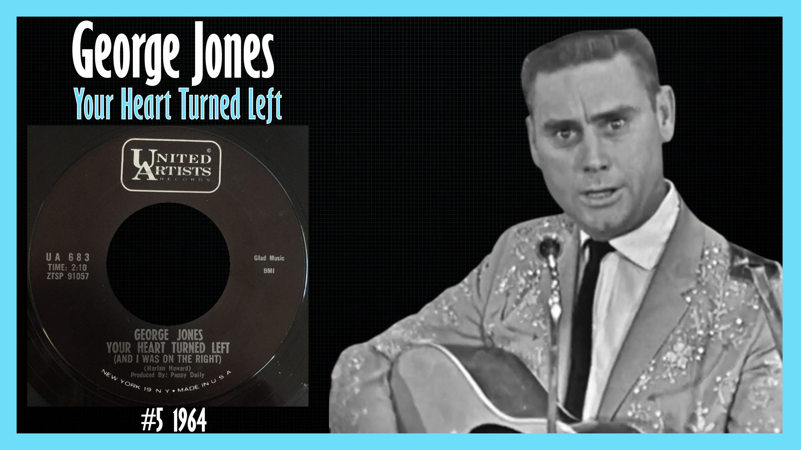 George Jones - Your Heart Turned Left (And I Was on the Right)