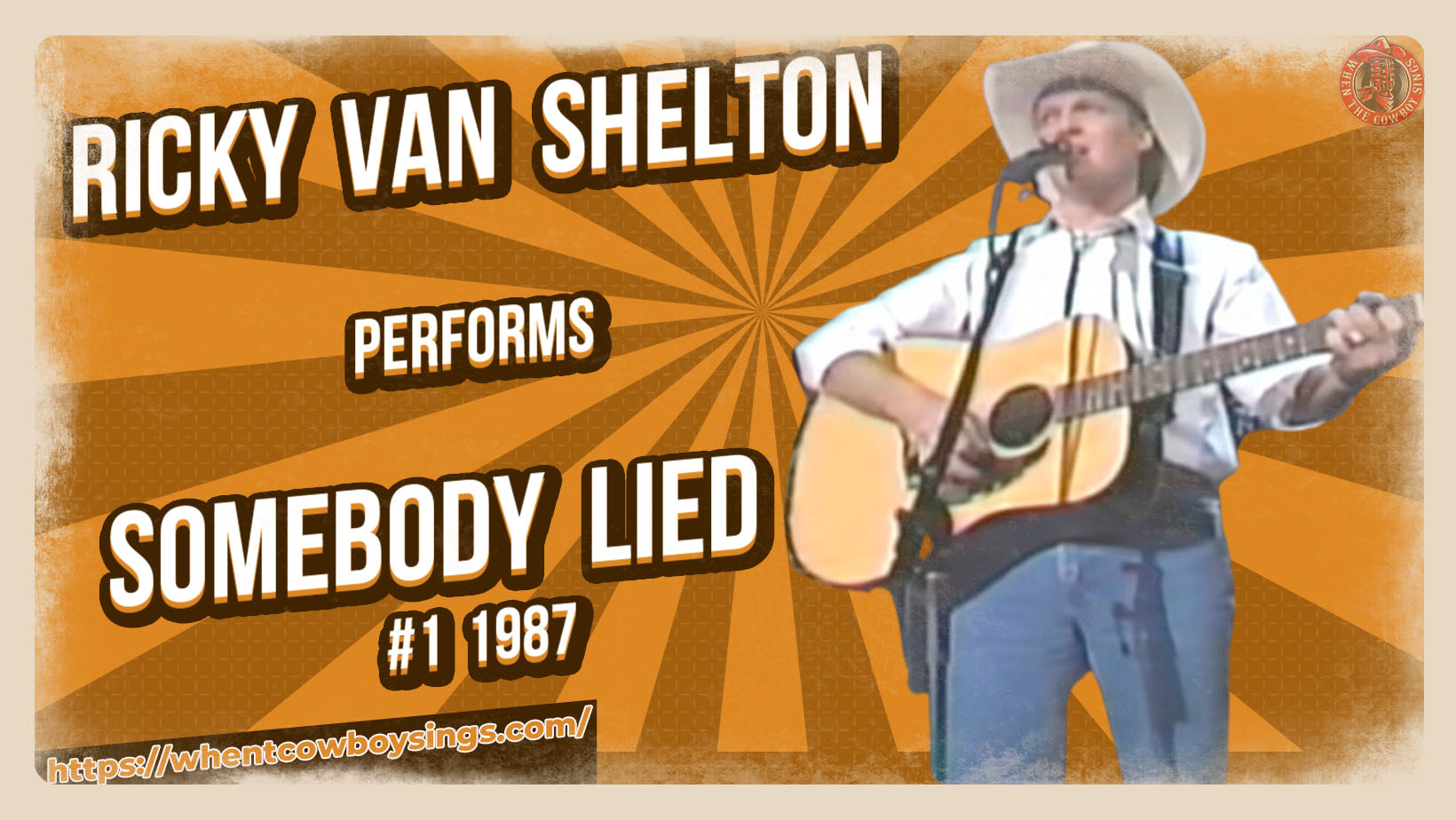 Ricky Van Shelton - Somebody Lied