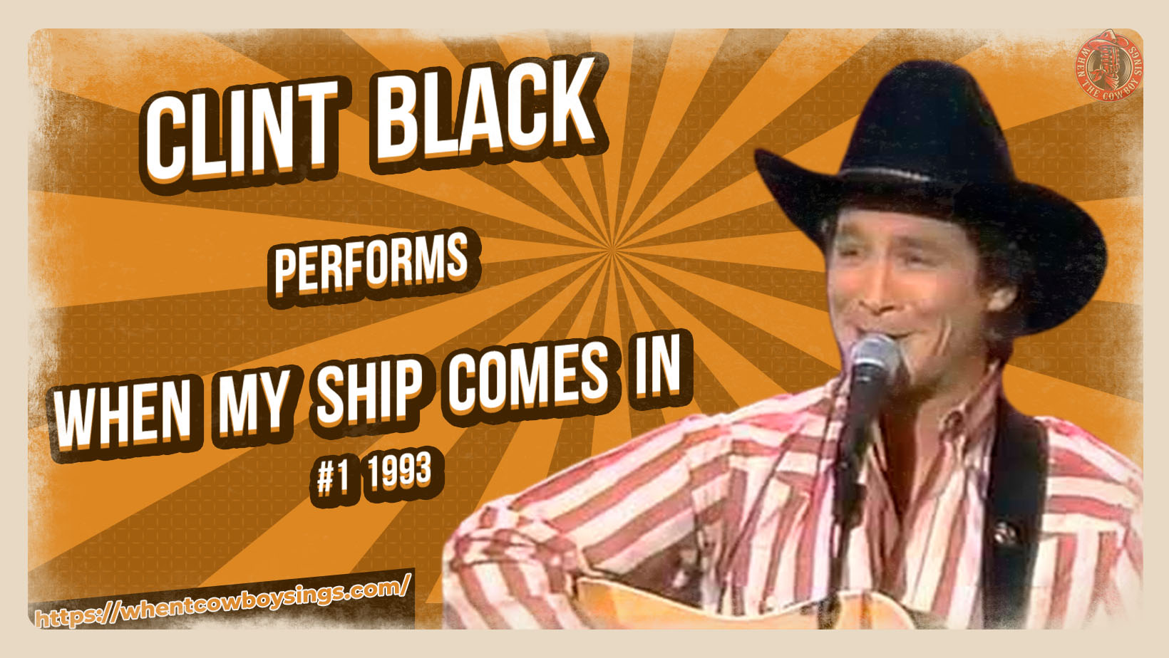 Clint Black - When My Ship Comes In