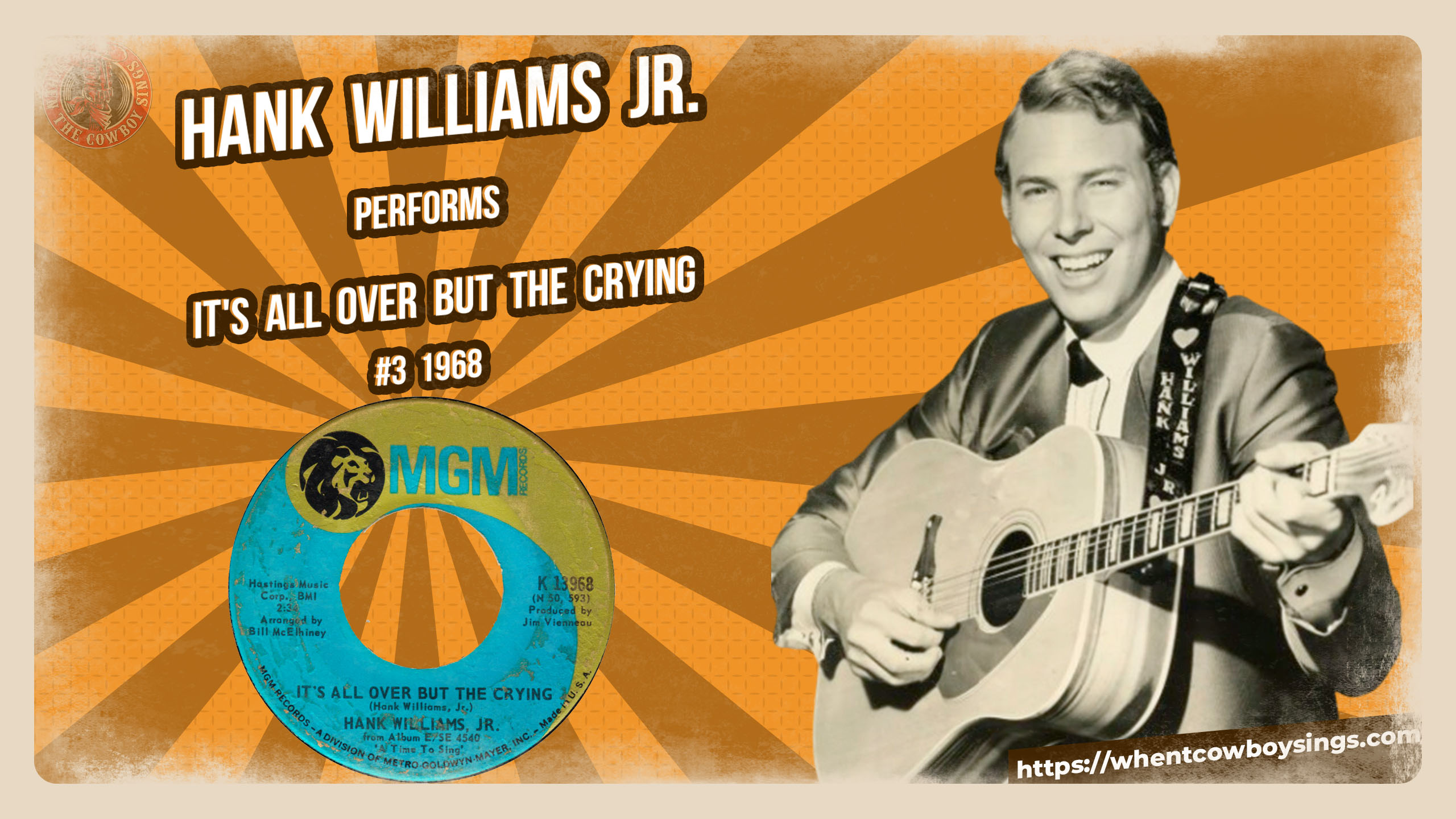 Hank Williams Jr - It's All Over But the Crying