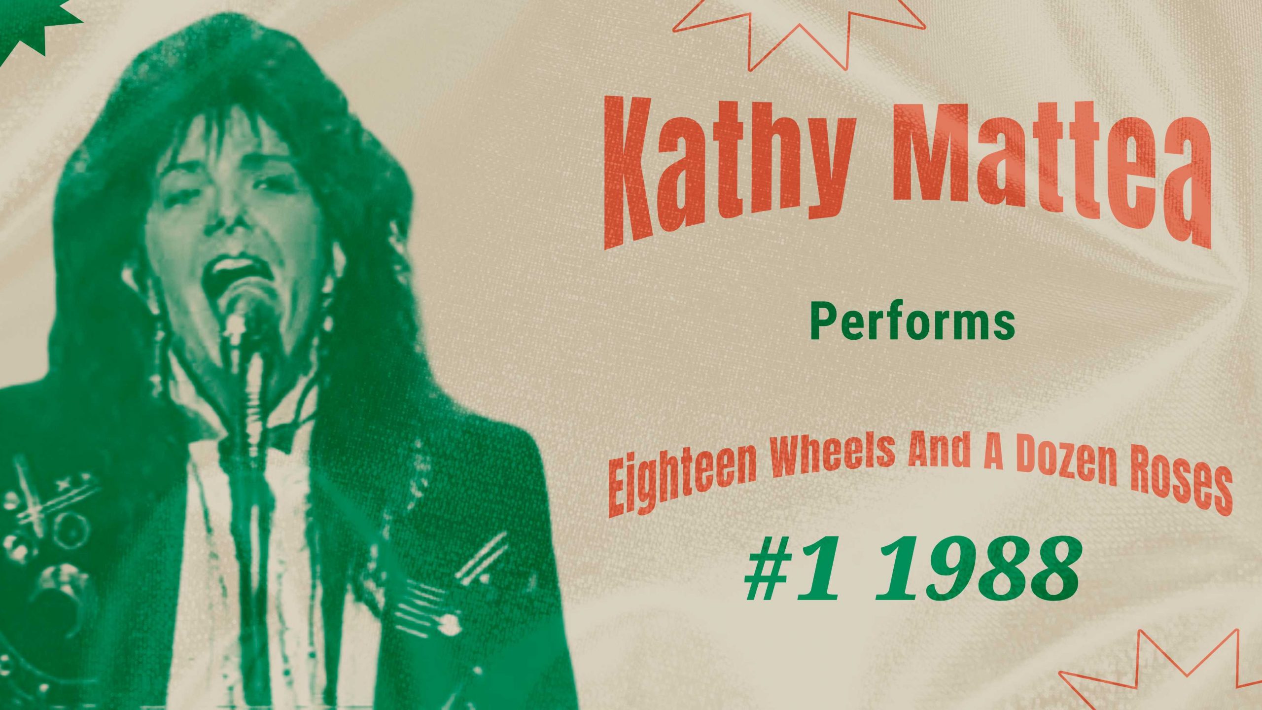 Kathy Mattea - Eighteen Wheels And A Dozen Roses