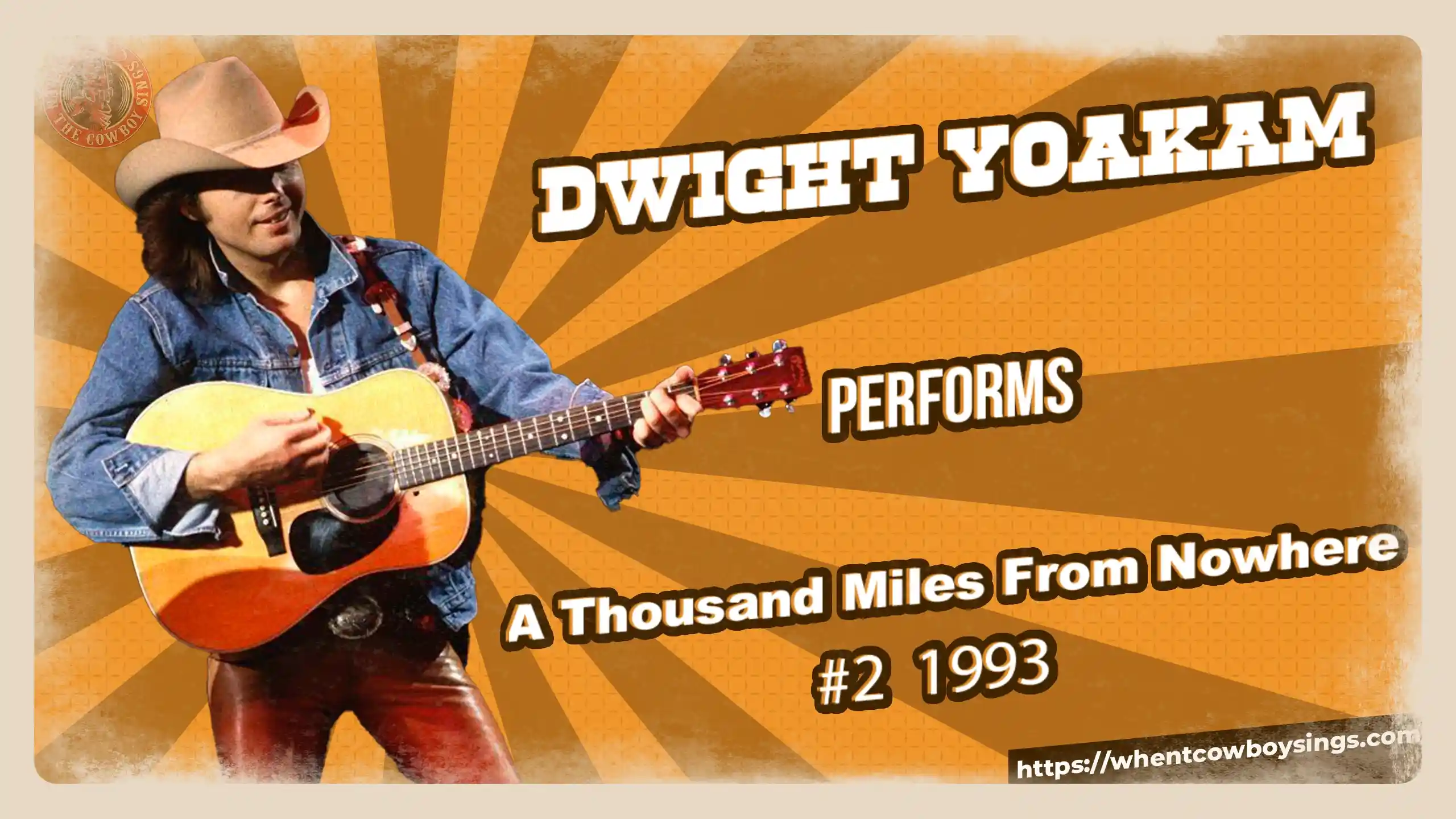Dwight Yoakam - A Thousand Miles From Nowhere
